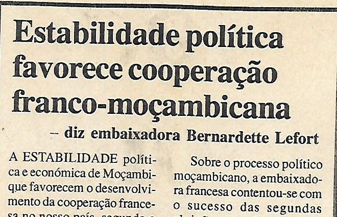 Estabilidade política favorece cooperação franco-moçambicana – 18 de ...